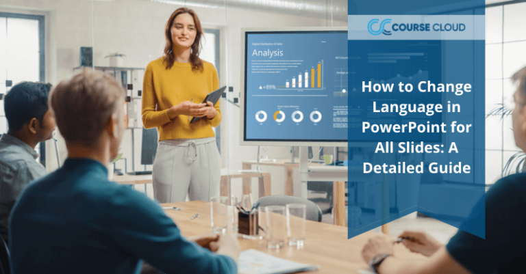 How To Change Language In Powerpoint For All Slides - Course Cloud